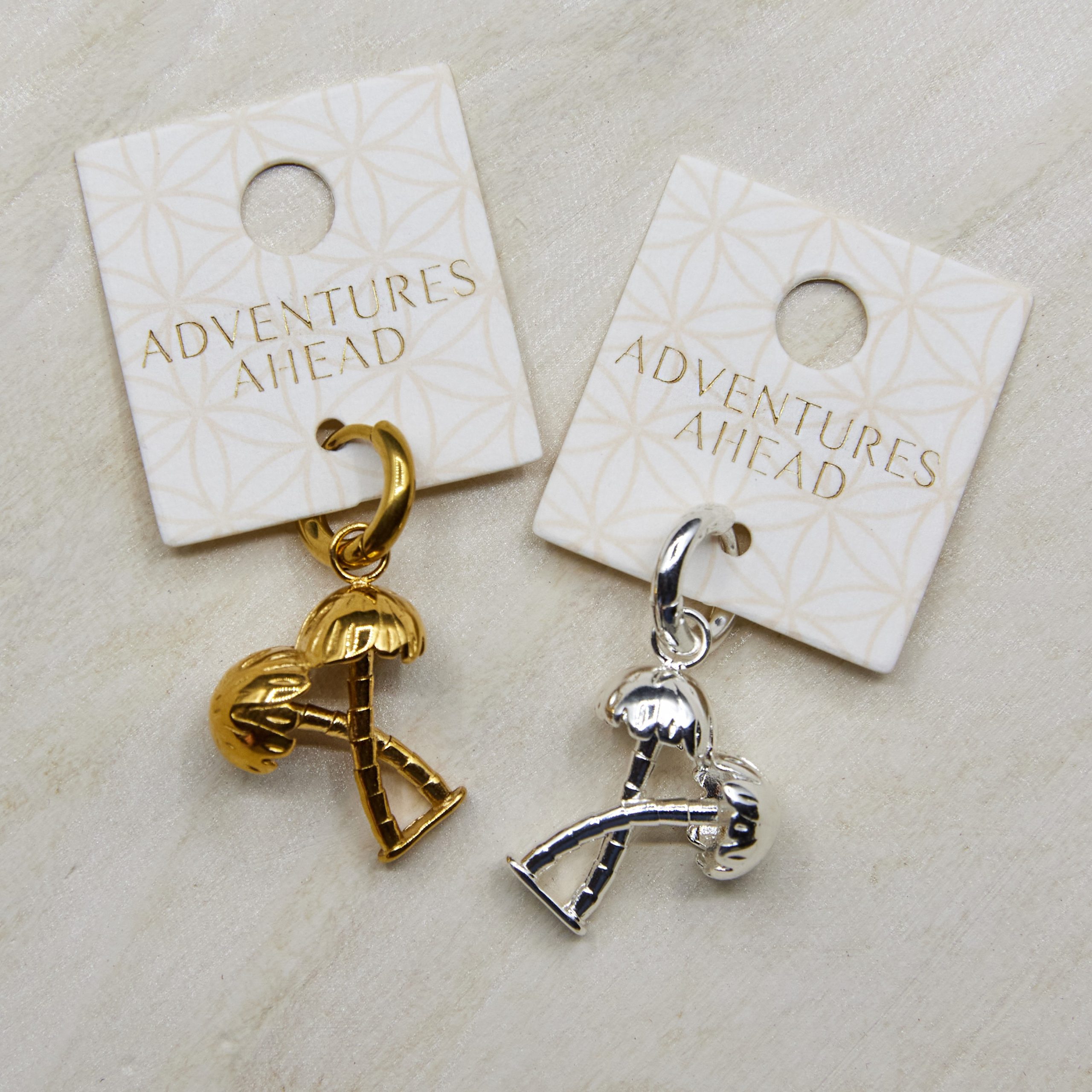 Adventures Ahead Charm in Gold or Silver | Love Lunamei