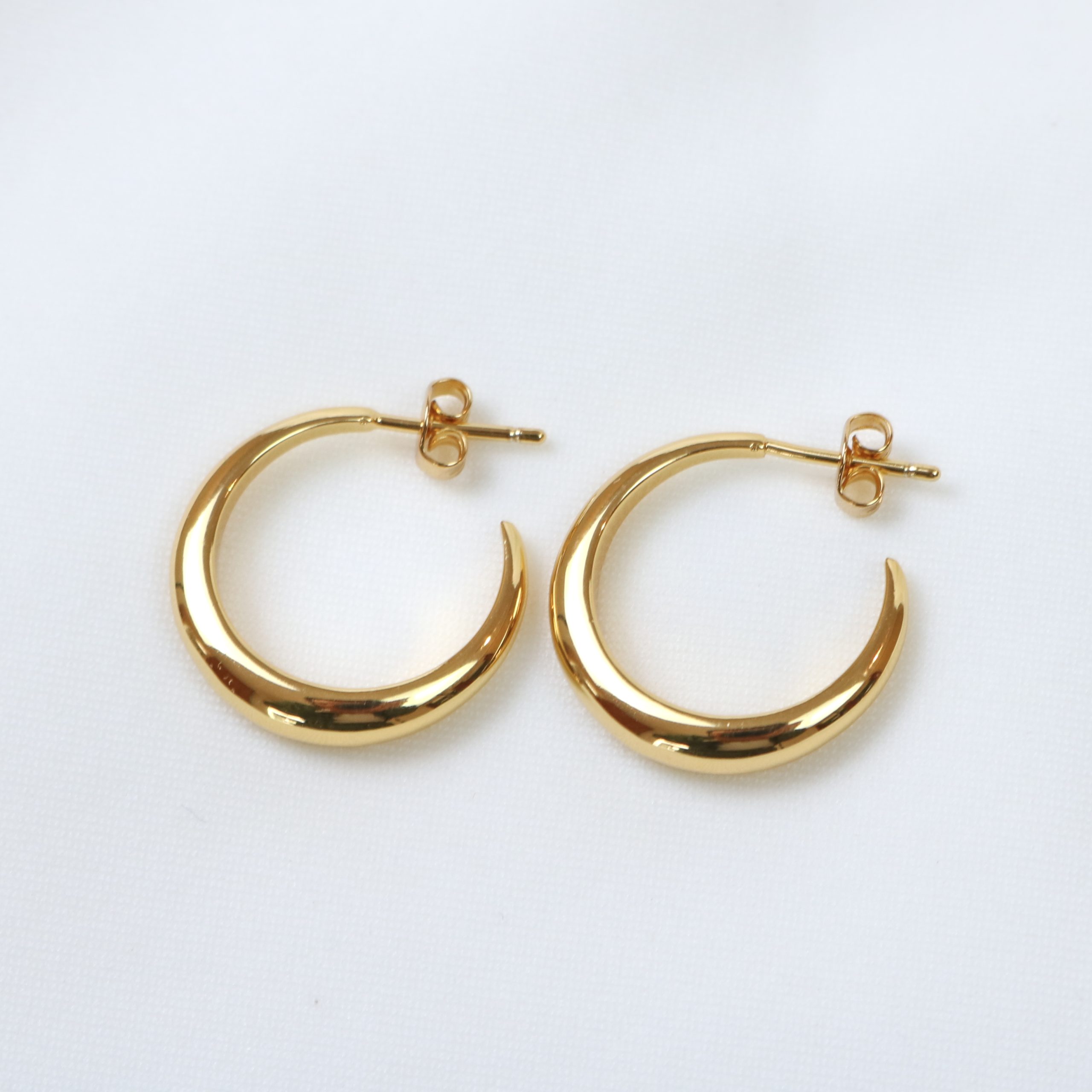 Inca Hoops in Gold | Love Lunamei